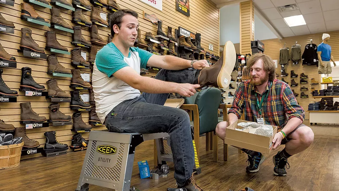 Seven Daysies Awards: Best men's shoe store, 2018
