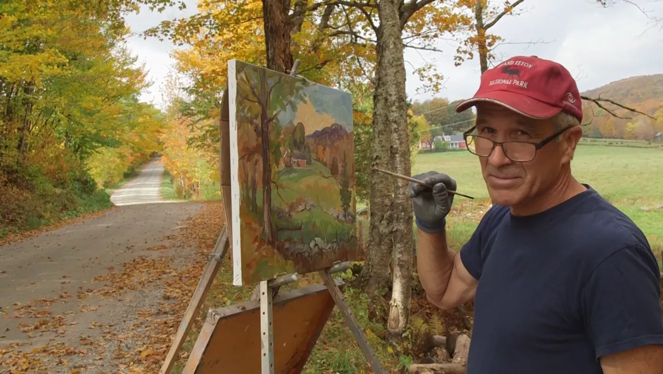 Stuck in Vermont: Painting Fall Foliage With Landscape Artist Eric ...