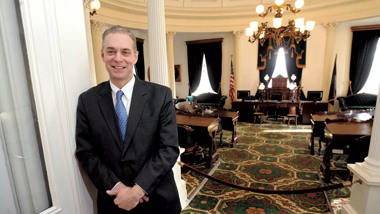 Senate Official John Bloomer Is Way More Than a 'Secretary' | Seven ...