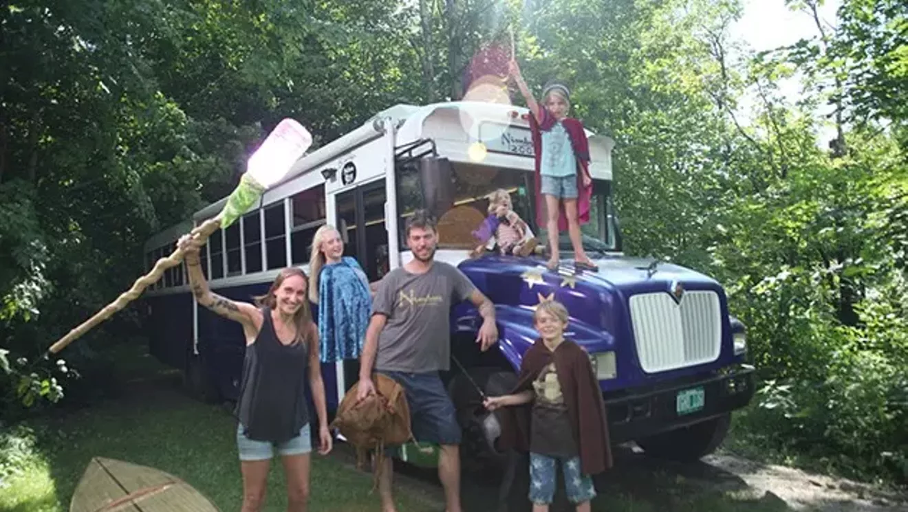 Inside the Magic Harry Potter Bus | Seven Days Vermont