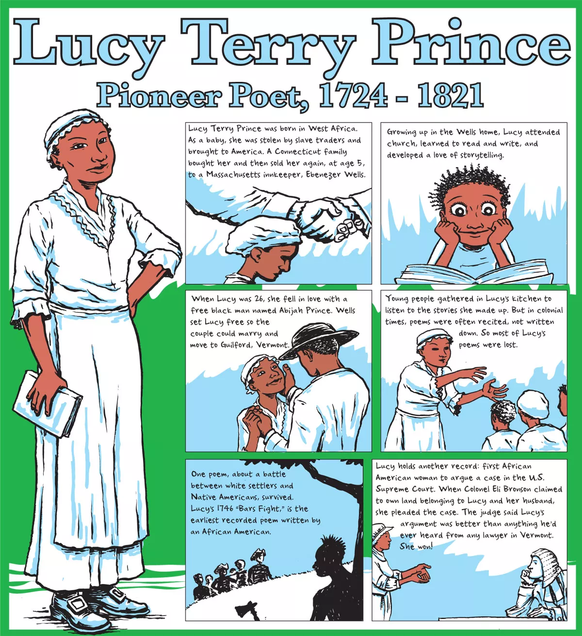 Lucy Terry Prince, Pioneer Poet, 1724-1821 | Seven Days Vermont